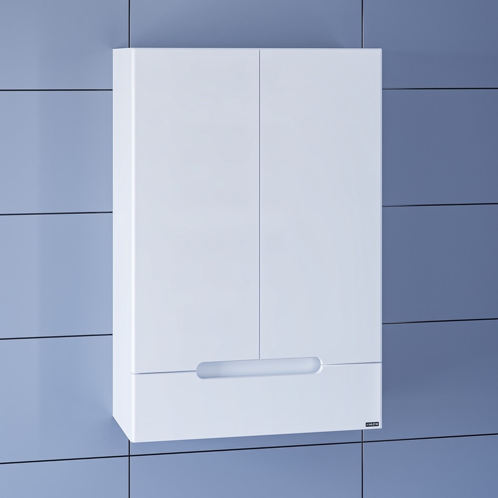 Шкаф подвесной СаНта Лондон 60 90 с 1 ящ над стиральной машиной 424004 ️ купить по цене 12 626