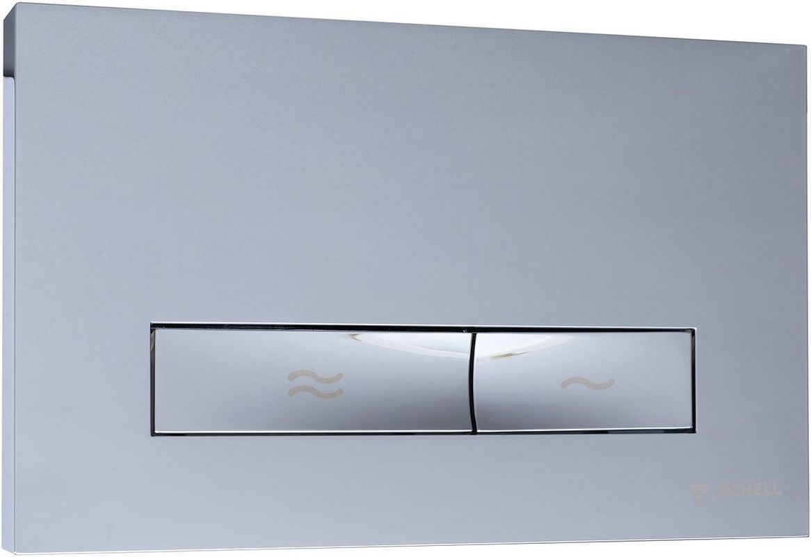 Панель смыва Schell 00305038 цвет серый ️ купить по цене 4150 ₽/шт. в ...
