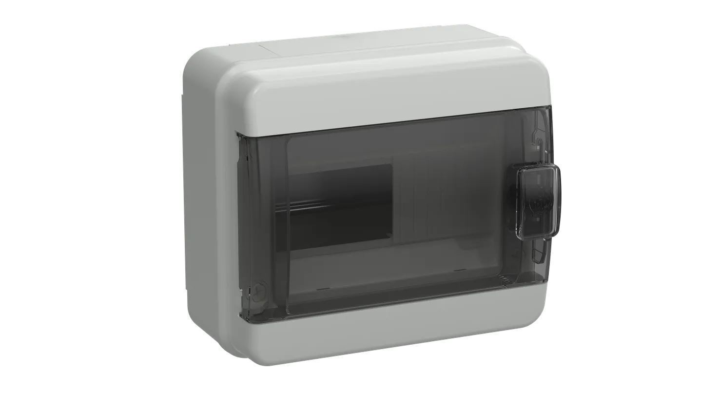 Щит распределительный навесной IEK Tekfor TF5-KP72-N-08-65-K03-K02 КМПН-8 8 модулей IP65 пластик ...