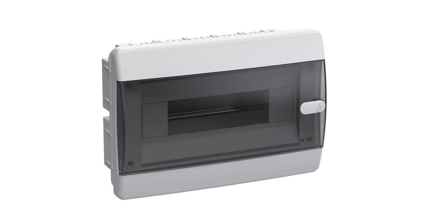 Щит распределительный встраиваемый IEK Union UIC-KP12-V-12-41-K01 ЩРВ-П-12 12 модулей IP41 ...