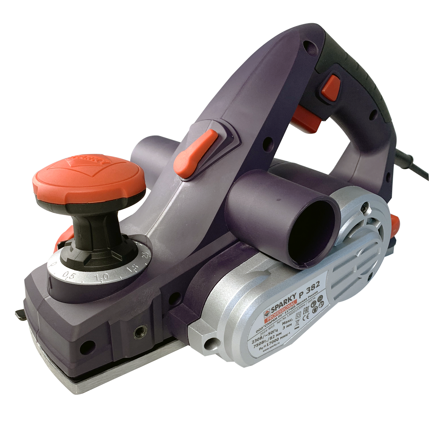 Рубанок сетевой Sparky P 382, 750 Вт, 82 мм ️ купить по цене 6 725 ₽ в Москве с доставкой в ...