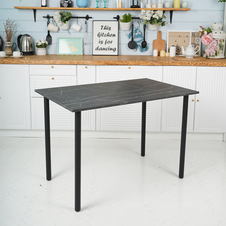 Кухонный стол прямоугольный Frenesie Столслим1каменьпьетран 110x110 см ...