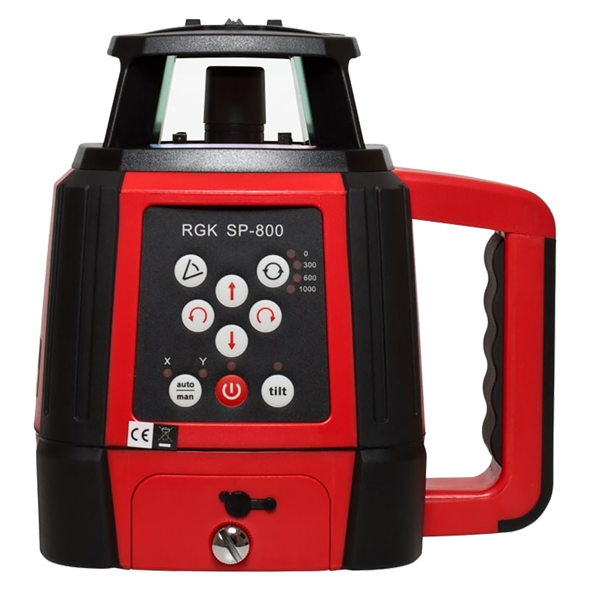 Уровень лазерный ротационный RGK SP 800, дальность до 30 м ️ купить по цене 69 990 ₽/шт. в ...