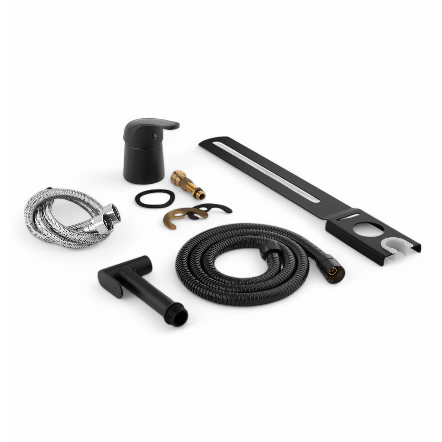 Смеситель для биде Fenise S1575-8 с гигиеническим душем с креплением на ...