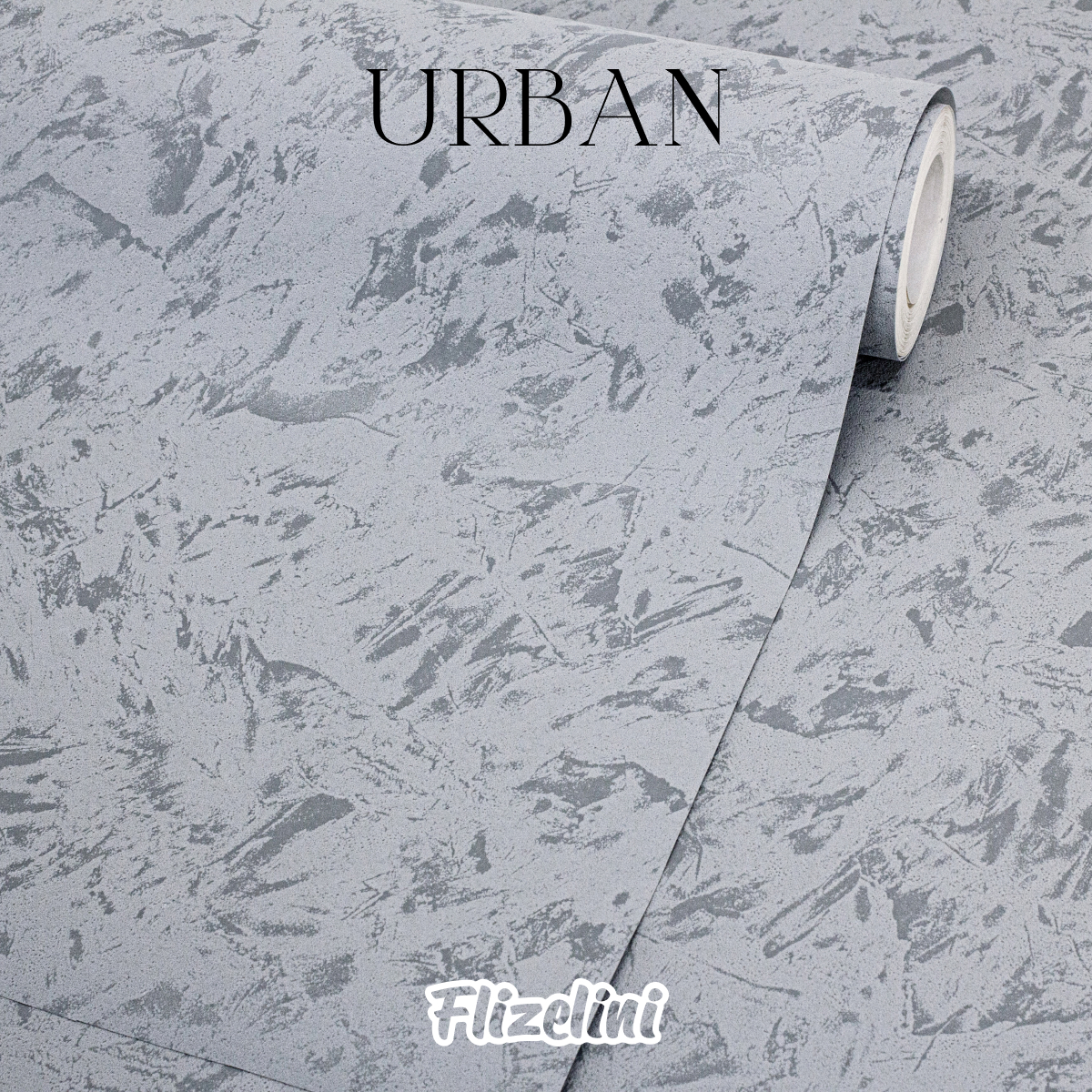 Обои флизелиновые Flizelini Urban темно-серые 1.06 м 1855-22 ️ купить ...