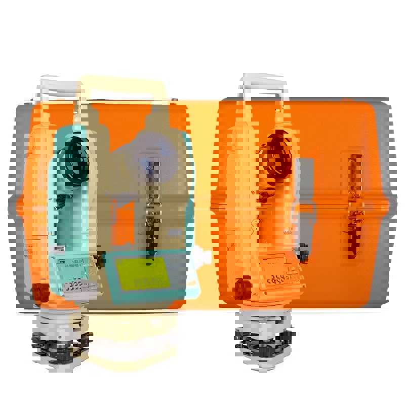 Теодолит электронный Rgk T-02 с поверкой и лазерным целеуказателем, кратность увеличения X 32 ️ ...