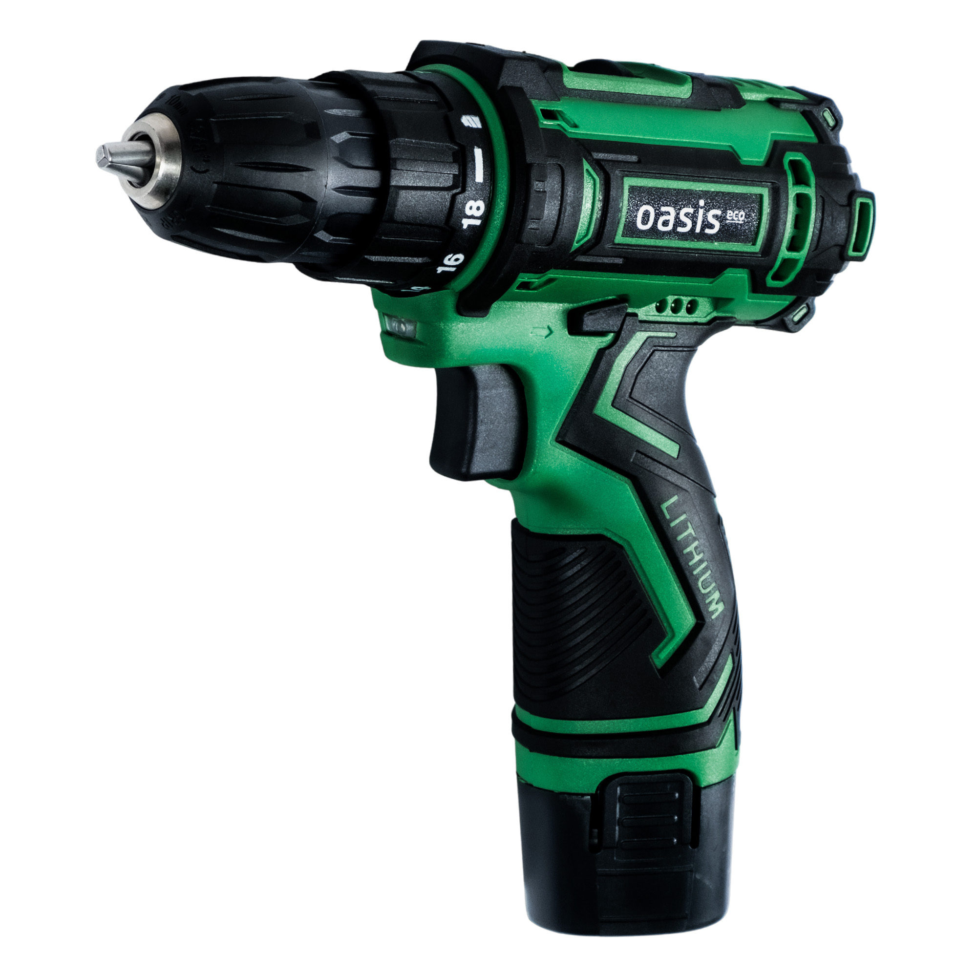 Дрель-шуруповерт аккумуляторная Oasis Eco ASB-12S, 12 В Li-ion 2x1.5 Ач ️ купить по цене 1918 ...