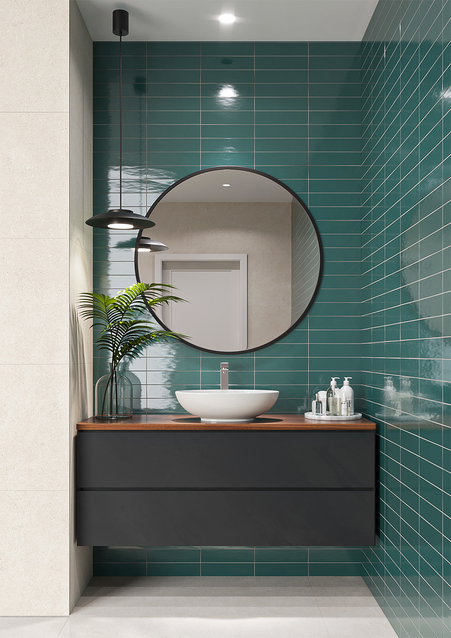 Керамическая плитка Decocer Liguria Jungle 7.5x30см цвет зеленый ️ купить по цене 2 625,48 ₽ в ...