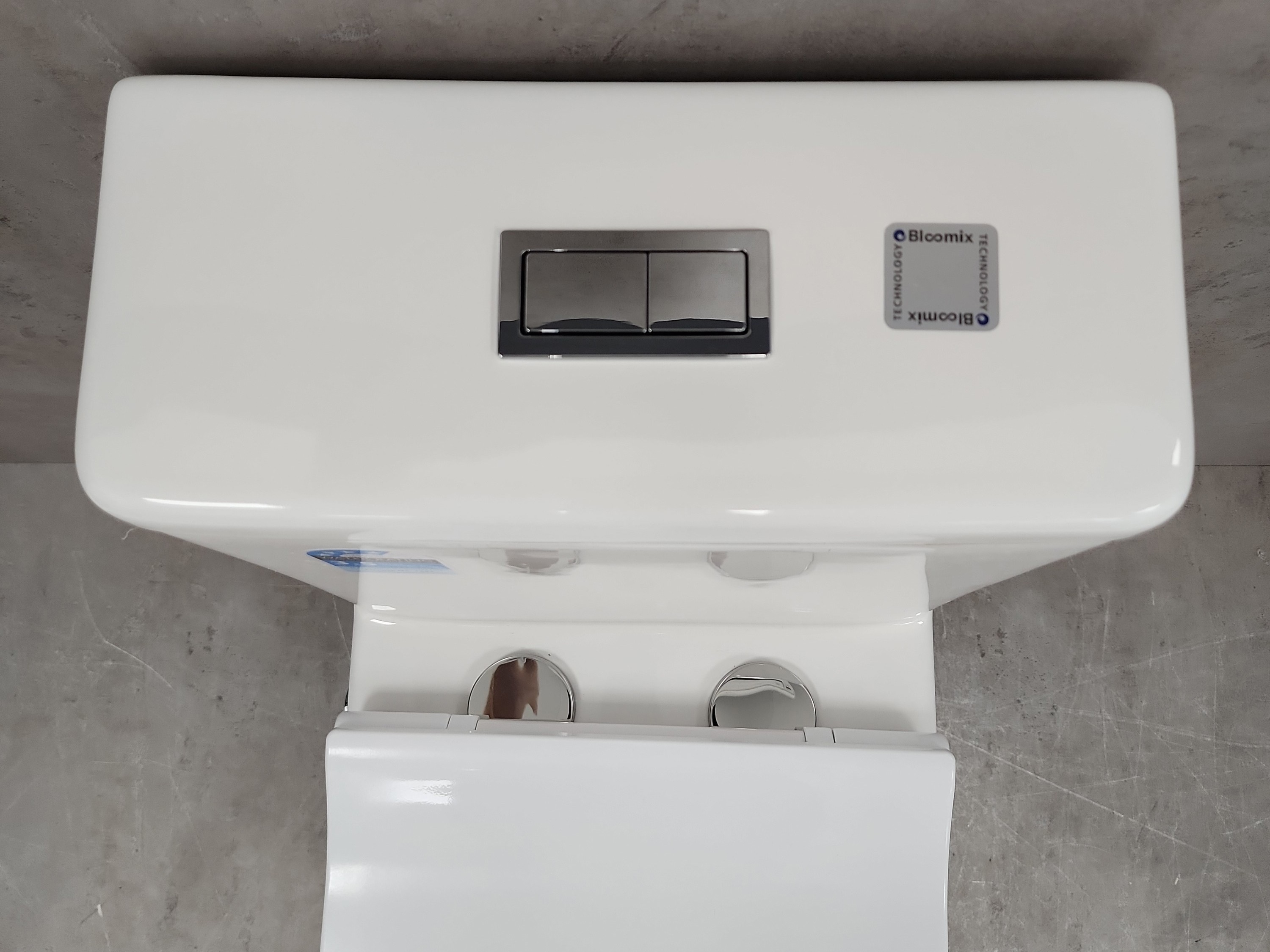 Унитаз-компакт Bloomix S-Line 2324SB/UF1 Ceramic моноблок безободковый ...