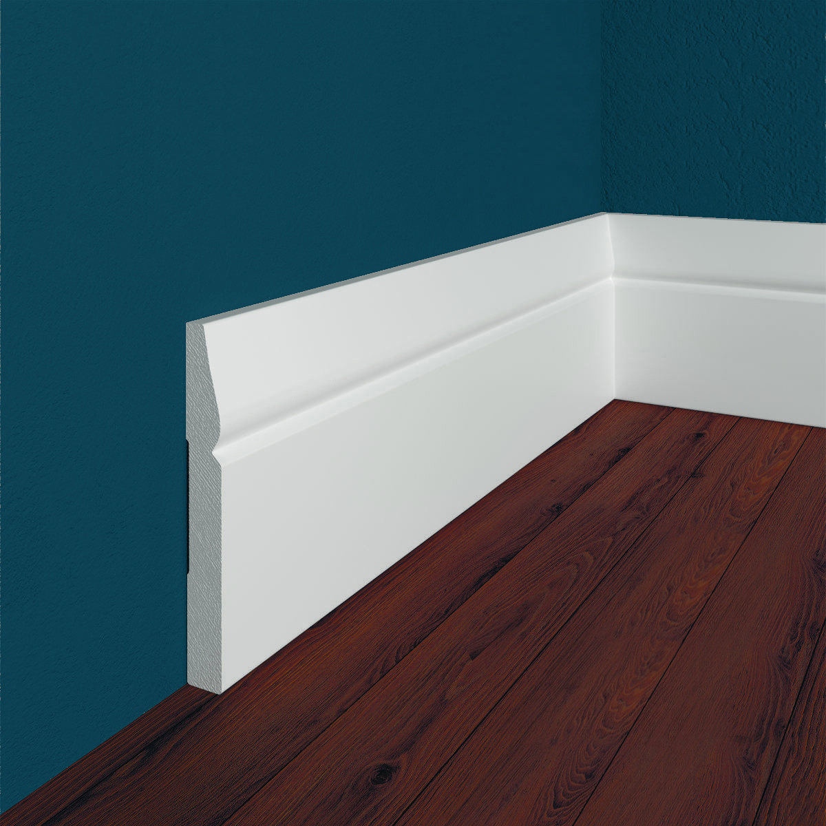 Плинтус Perfect plus P48 под покраску высота 82 мм длина 200 см ️ ...