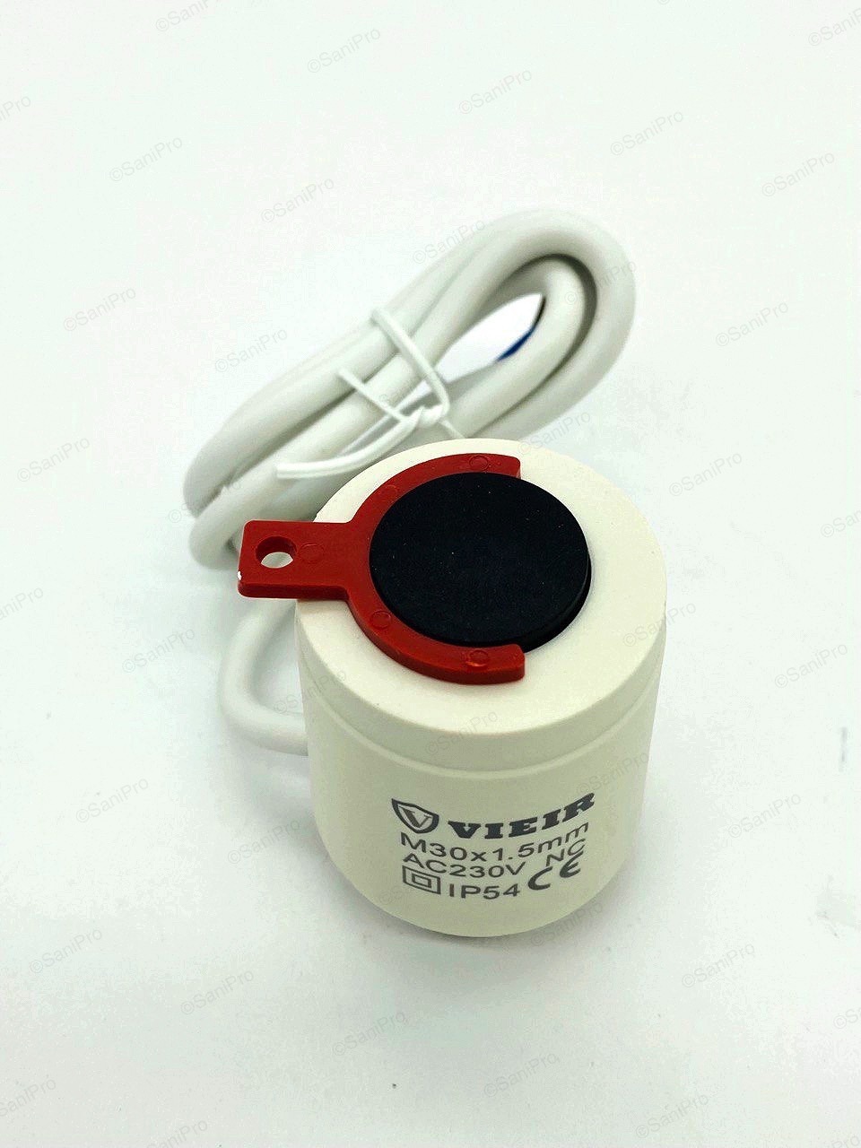 Сервопривод электротермический ViEiR VR1123 для коллектора M30x1.5 нормально закрытый 230 В 2 м ...