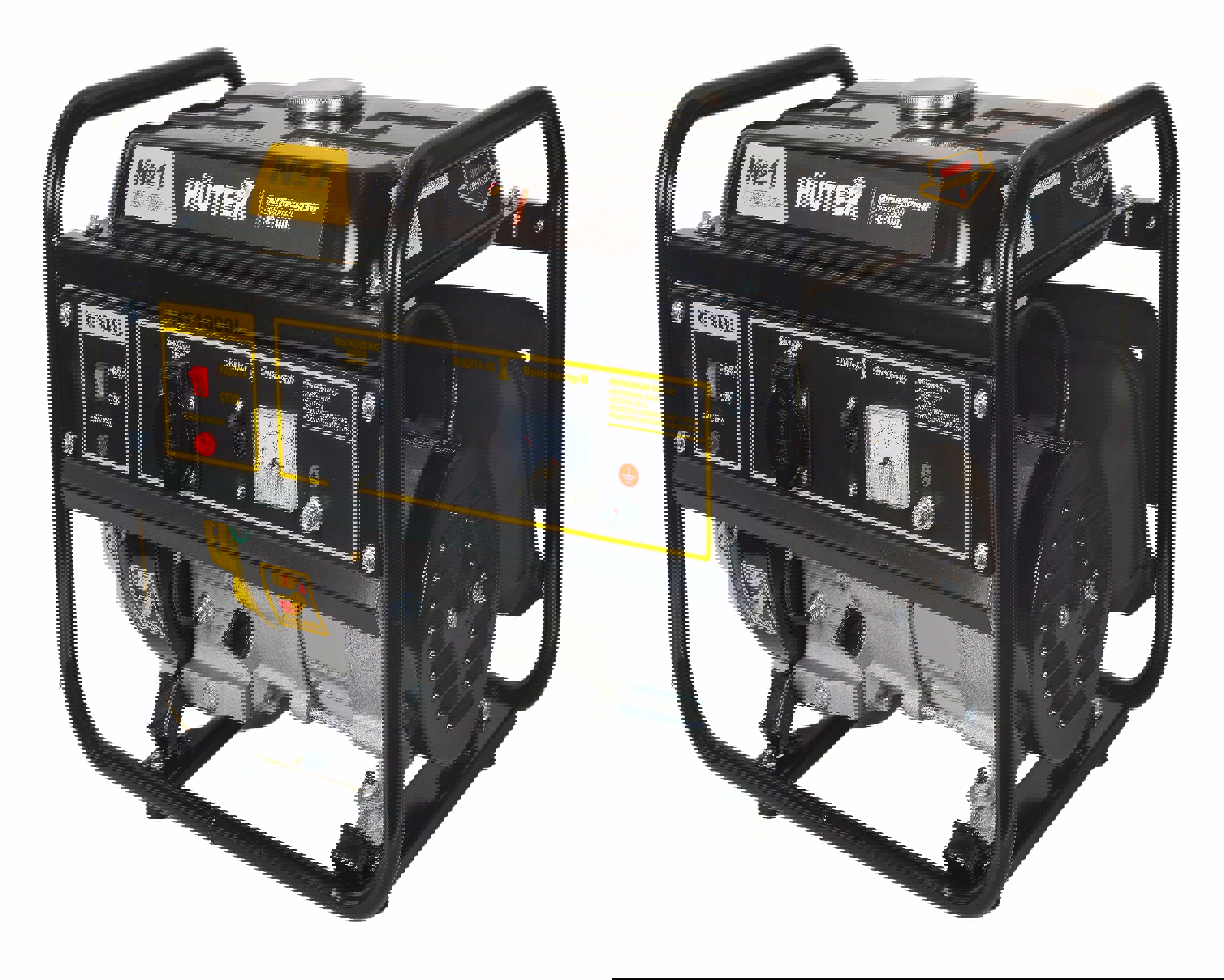 Генератор бензиновый Huter HT1000L, 1.1 кВт ️ купить по цене 15 890 ₽ в Москве с доставкой в ...