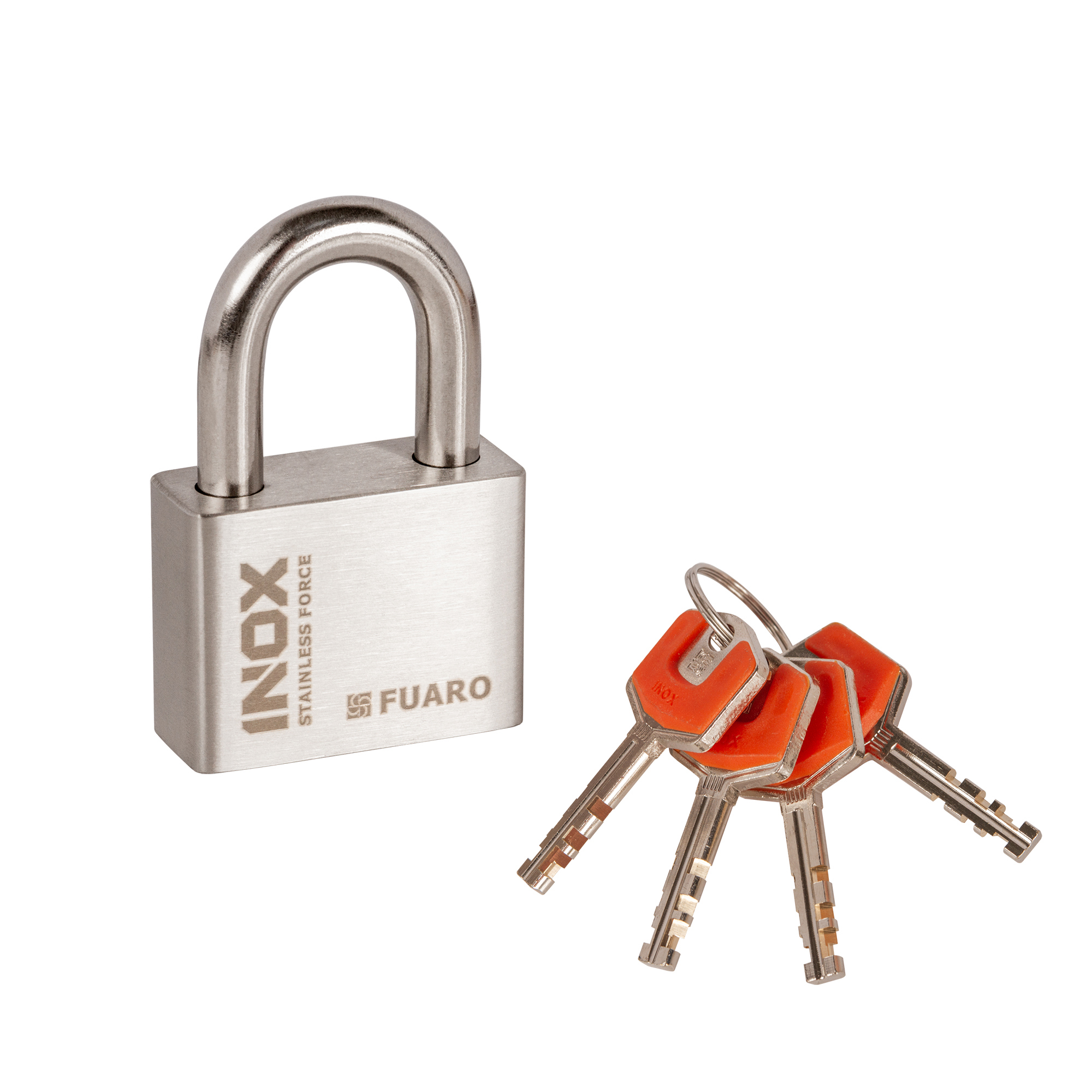 Замок навесной Fuaro PL-INOX FORCE IF-50 4 key дисковый ключ ️ купить по цене 1 955 ₽ в Москве с ...
