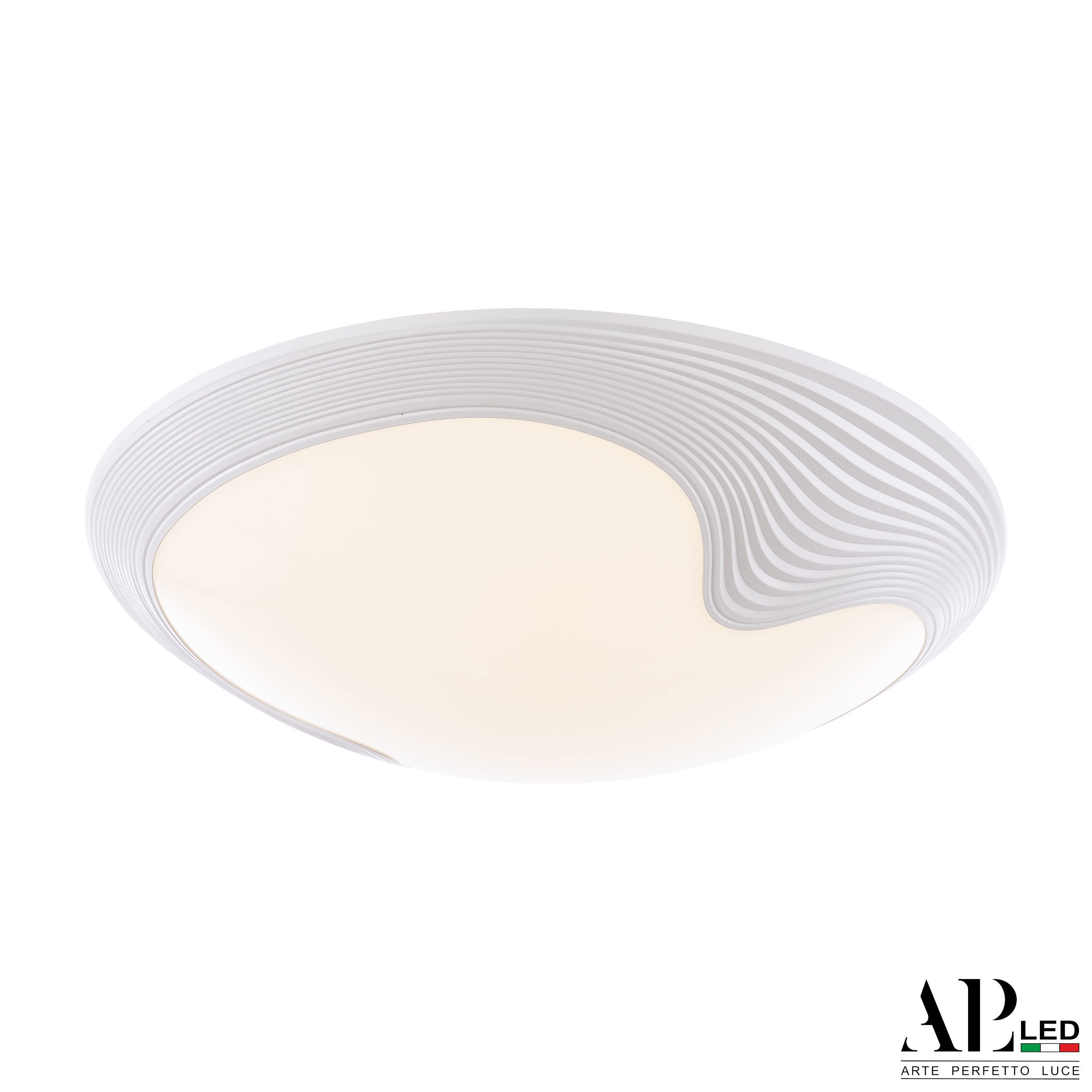 Светильник настенно-потолочный светодиодный Arte Perfetto Luce Napoli 3304.jp172-017.400.white ...