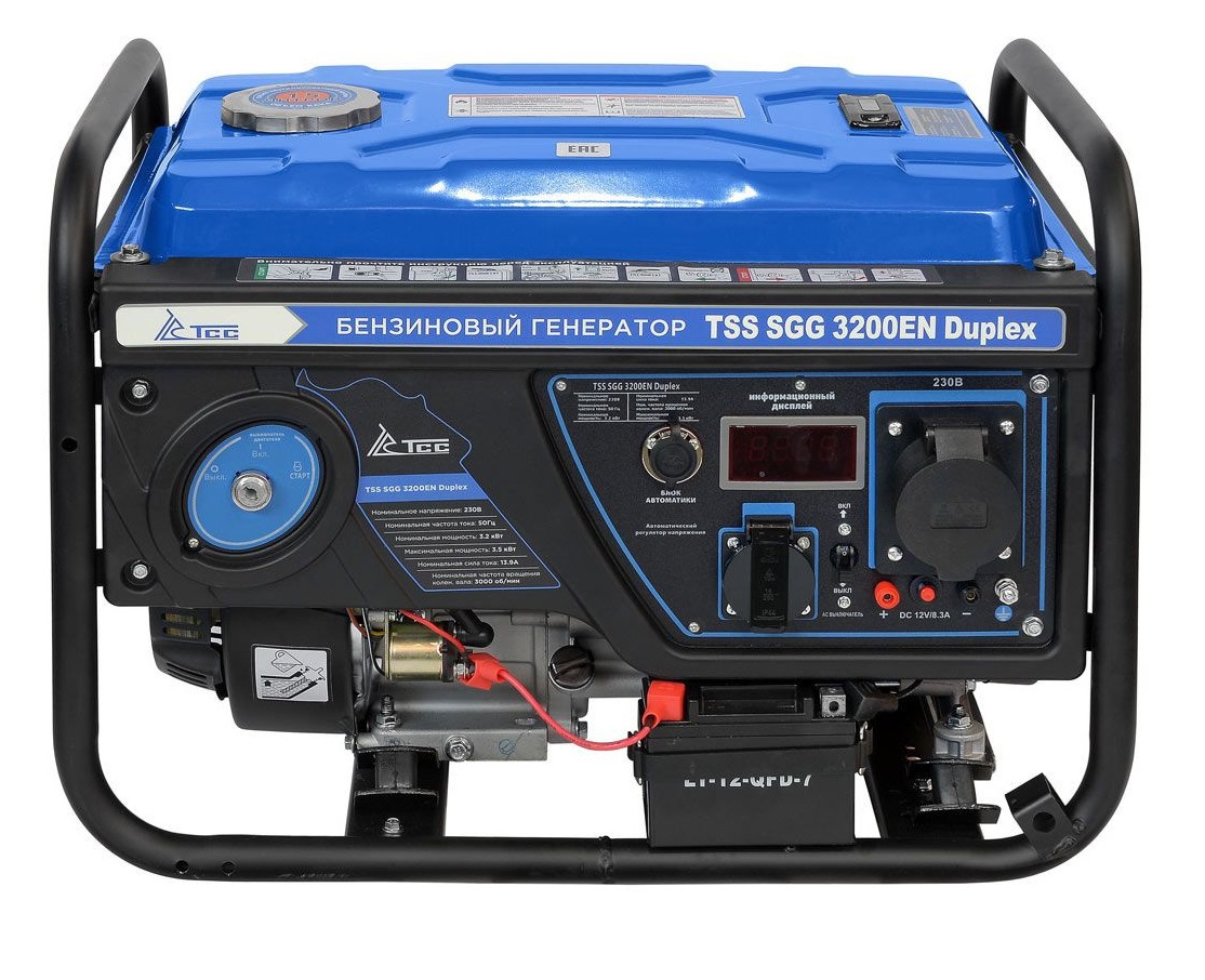 Генератор бензиновый TCC SGG 3200EN Duplex 3 кВт ️ купить по цене 35 042 ₽ в Москве с доставкой ...