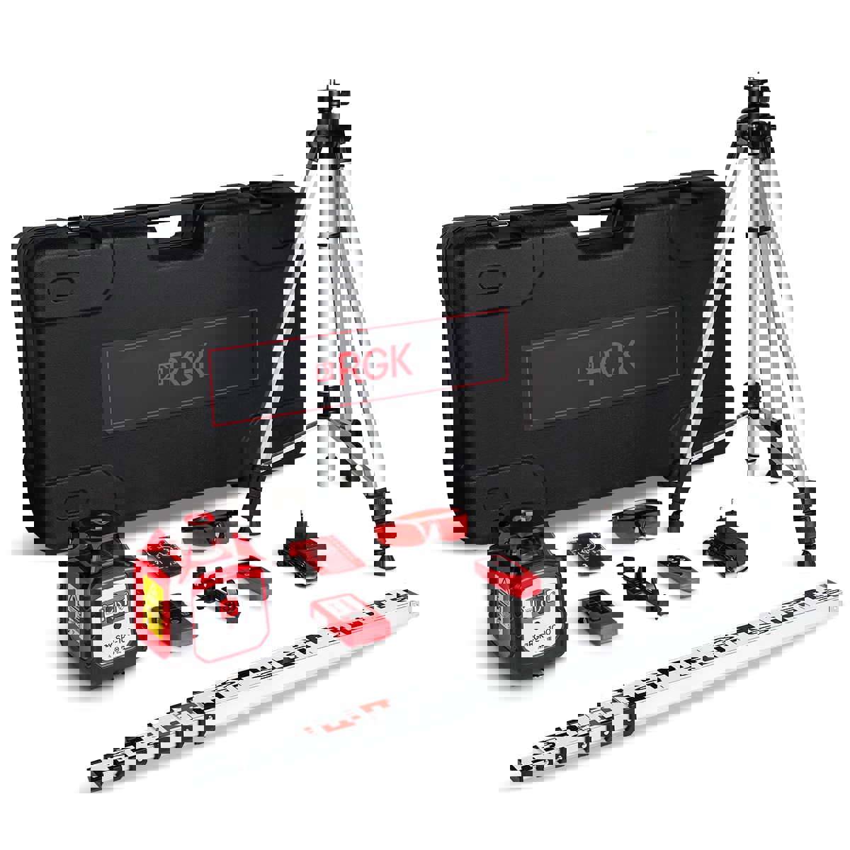 Уровень лазерный ротационный RGK SP-100 Combo elevate, на штативе, дальность до 30 м ️ купить по ...
