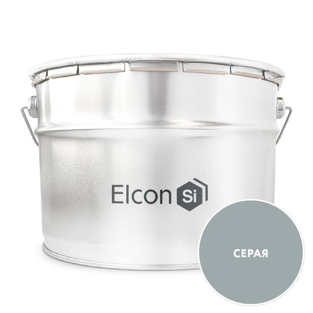 Грунт-эмаль 3 в 1 ELCON 00-00462656 цвет серый 10 л ️ купить по цене 8 403 ₽ в Москве с ...