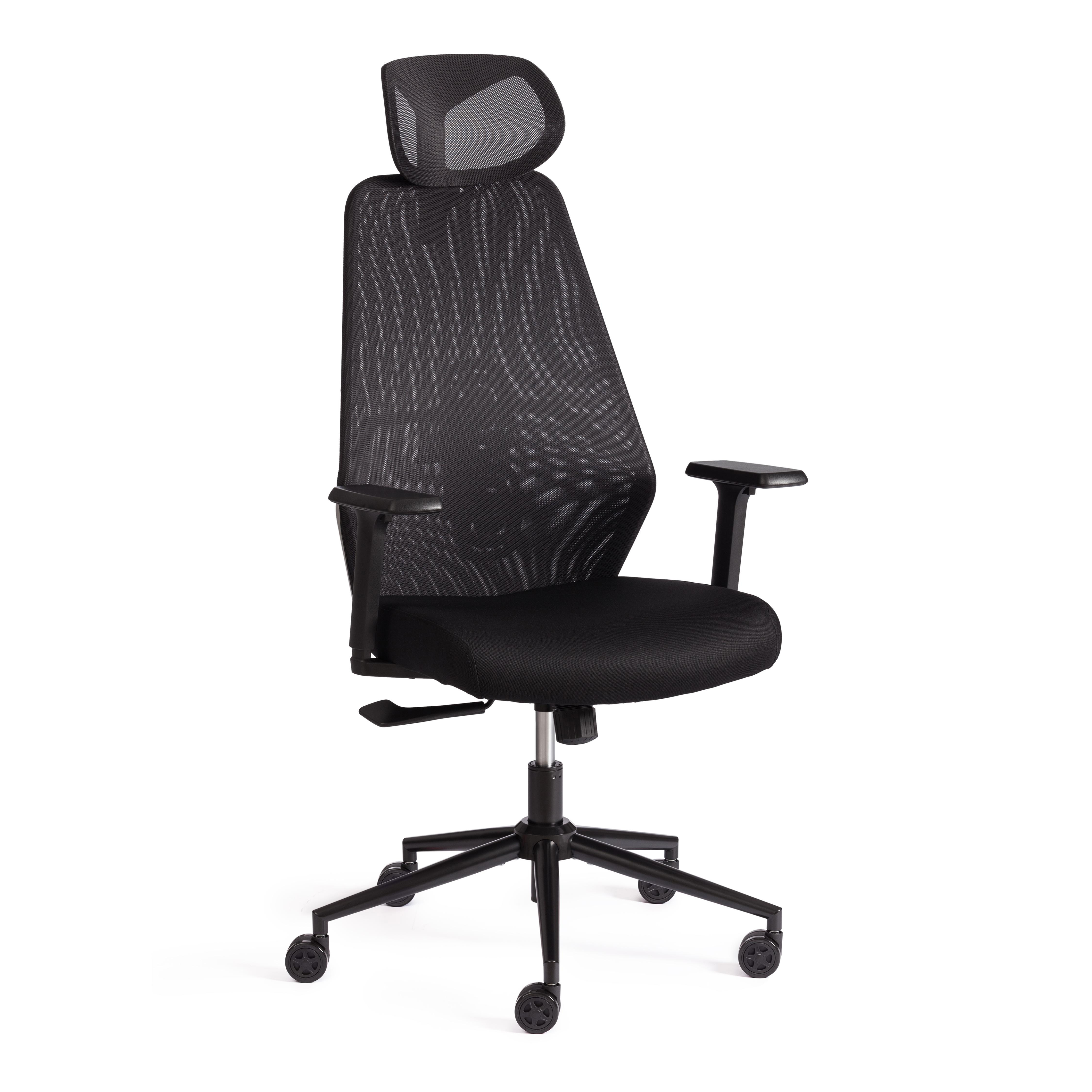 Офисное кресло Tetchair Matrix 50x123x50 см ткань цвет черный ️ купить по цене 17 990 ₽ в Перми ...