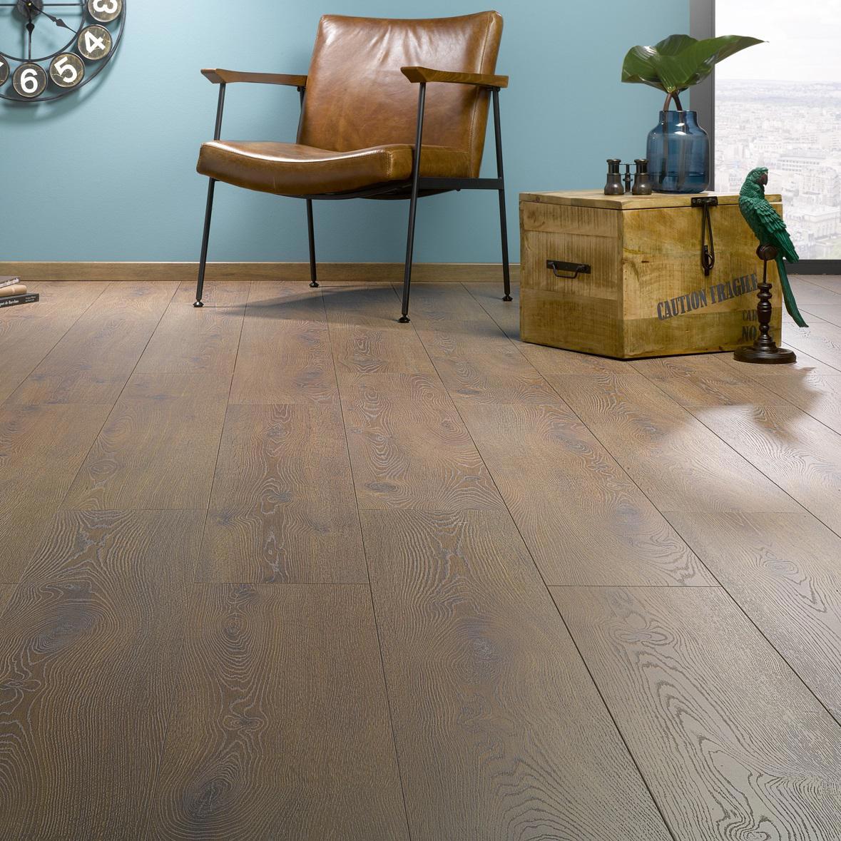 Ламинат Alsafloor Solid Plus Chestnut Oak 33 класс толщина 12 мм с фаской 1.65 м² ️ купить по ...