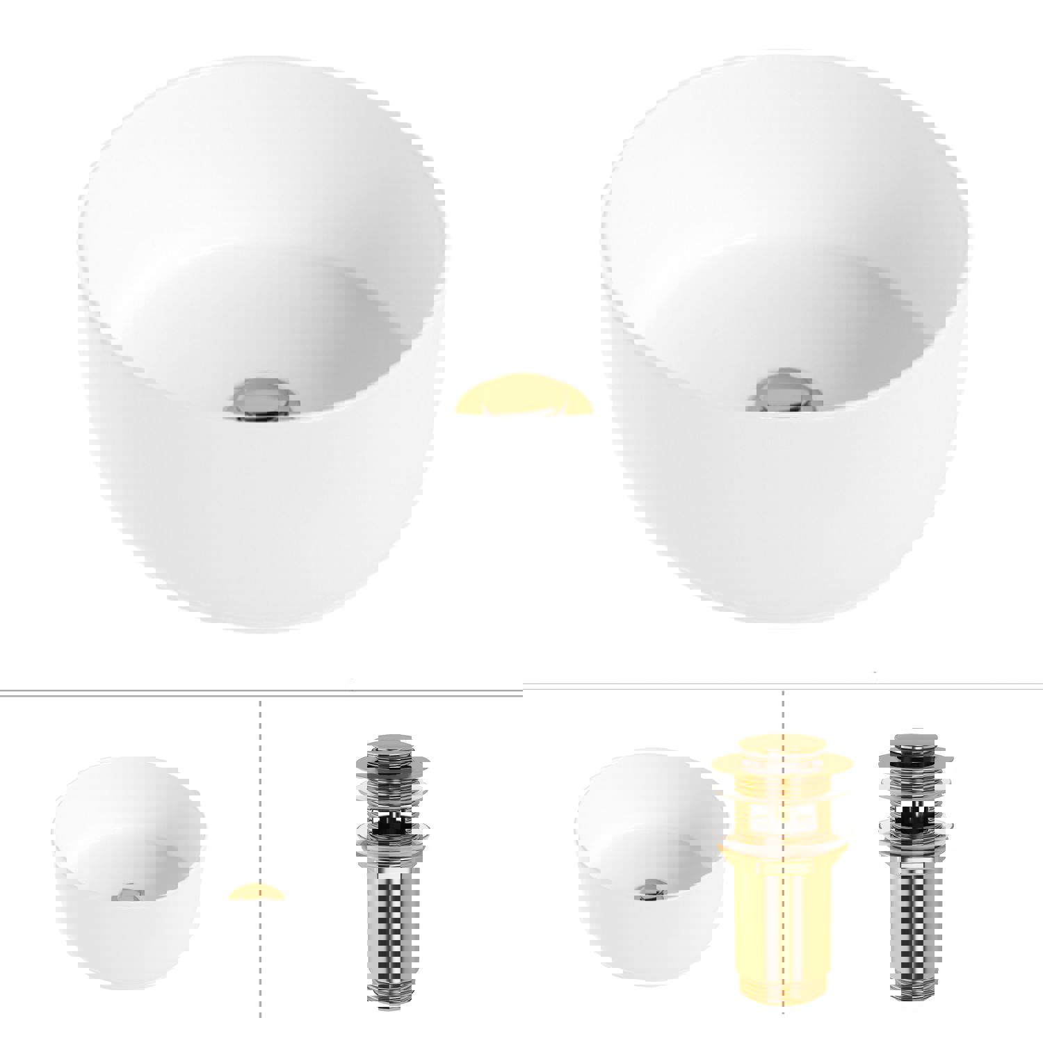 Раковина встраиваемая Helmken 6709332PD6 31см ️ купить по цене null ₽/шт. в Москве с доставкой в ...