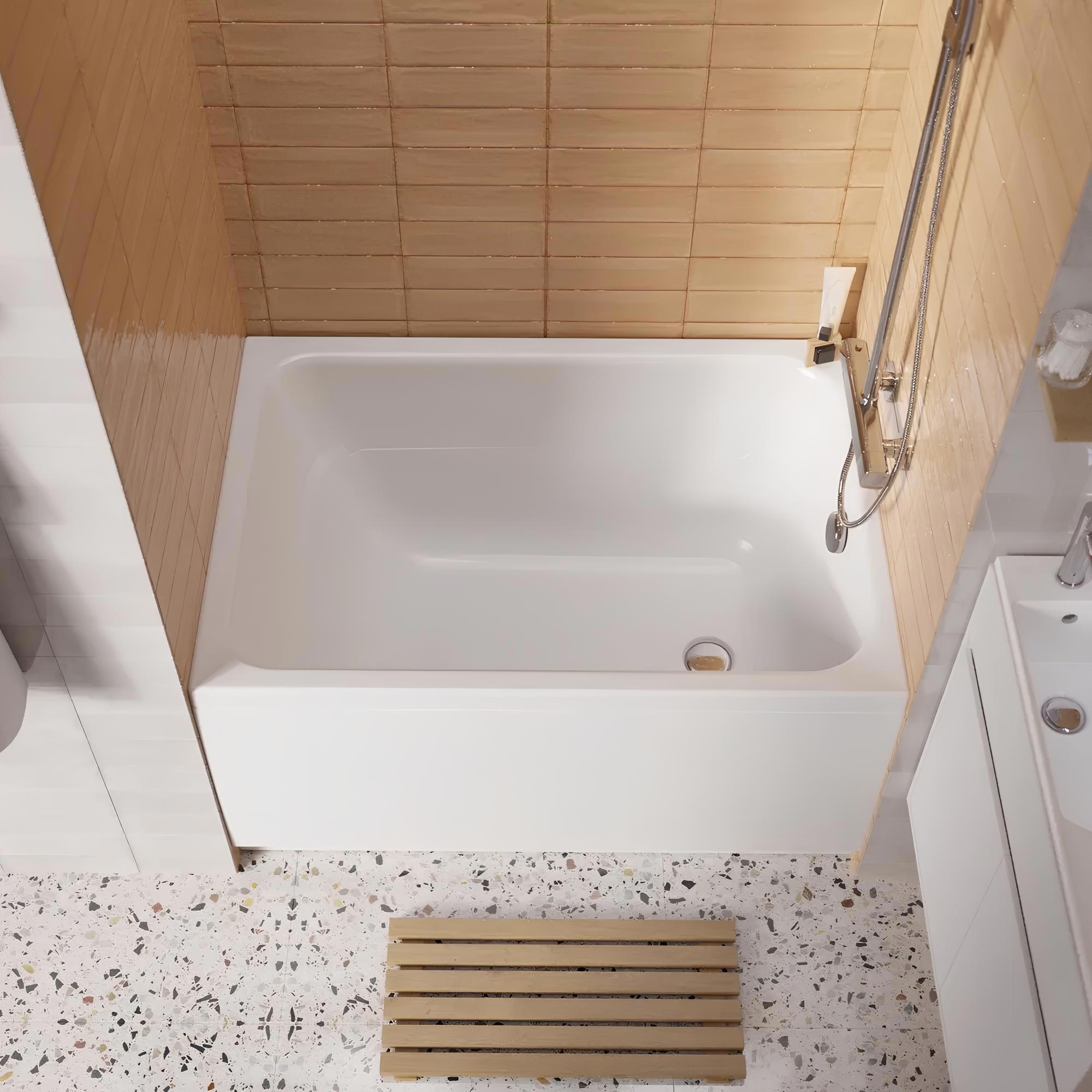 Прямоугольная ванна 1marka LETT 01лет1070 акрил 100x70см ️ купить по ...