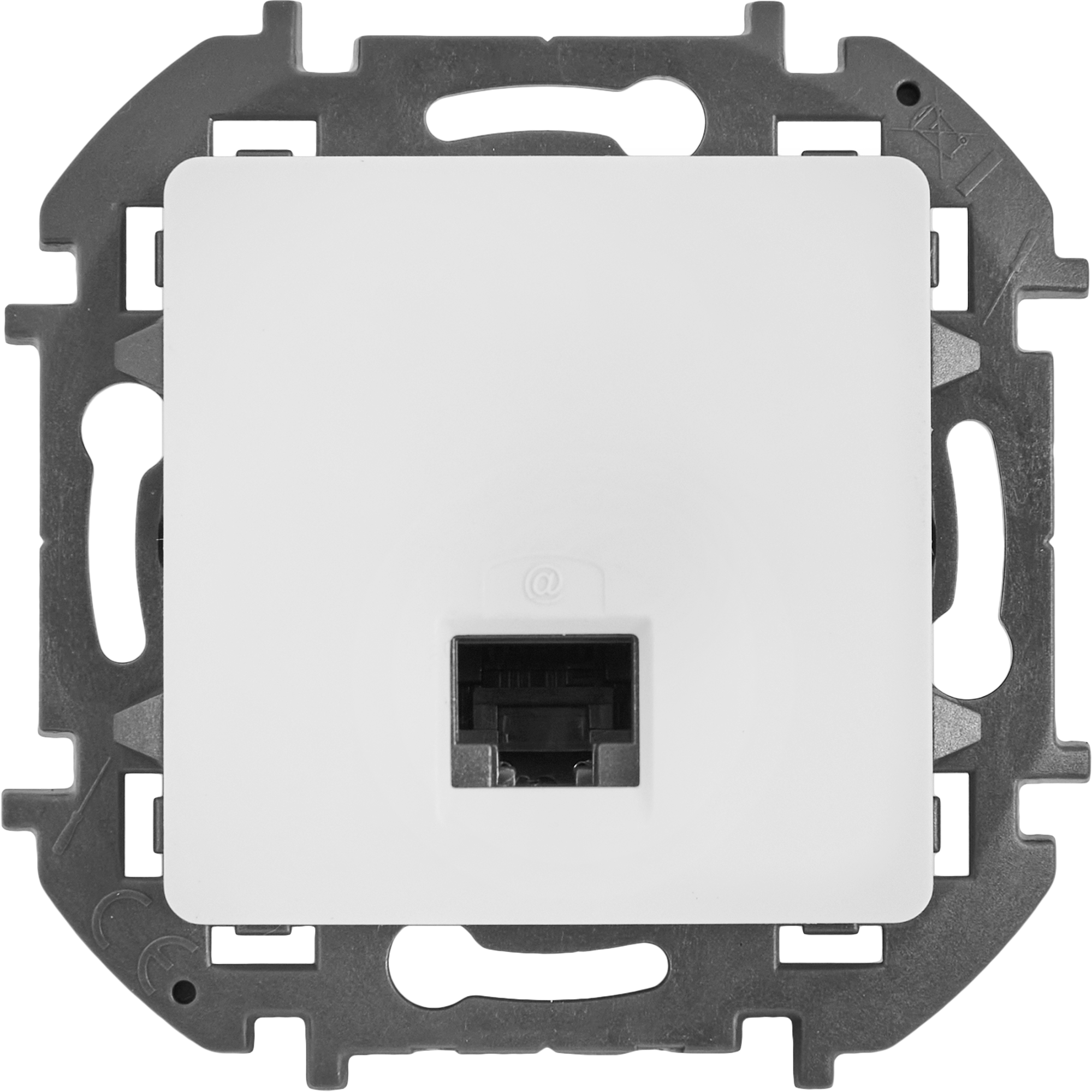 Розетка компьютерная RJ45 категория 5e UTP - Lexman Lilian - белый ️ ...